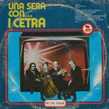 Una Sera Con I Cetra Álbum de Quartetto Cetra LETRAS