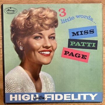 3 Little Words... Miss Patti Page | Álbum de Patti Page - LETRAS.MUS.BR
