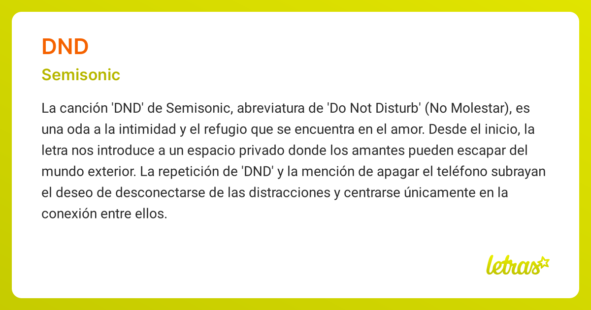 Significado de la canción DND (Semisonic) - LETRAS.COM