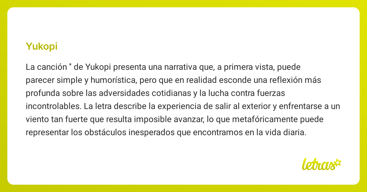 Significado de la canción 強風オールバック (Yukopi) - LETRAS.COM