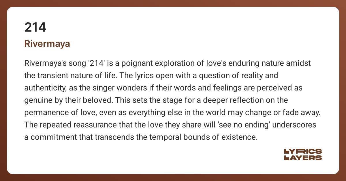 Meaning of 214 (Rivermaya)