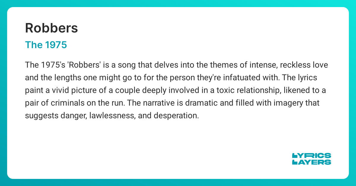 Meaning of ROBBERS (The 1975)