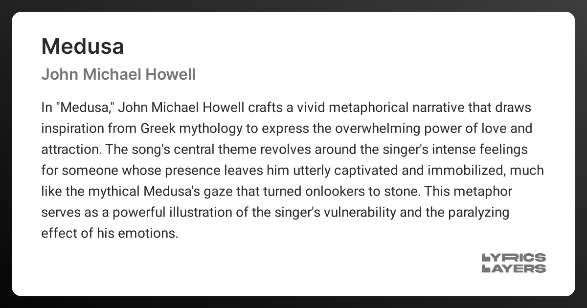 Meaning of MEDUSA (John Michael Howell)