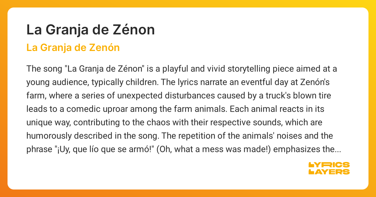 Meaning of LA GRANJA DE ZÉNON (La Granja de Zenón)