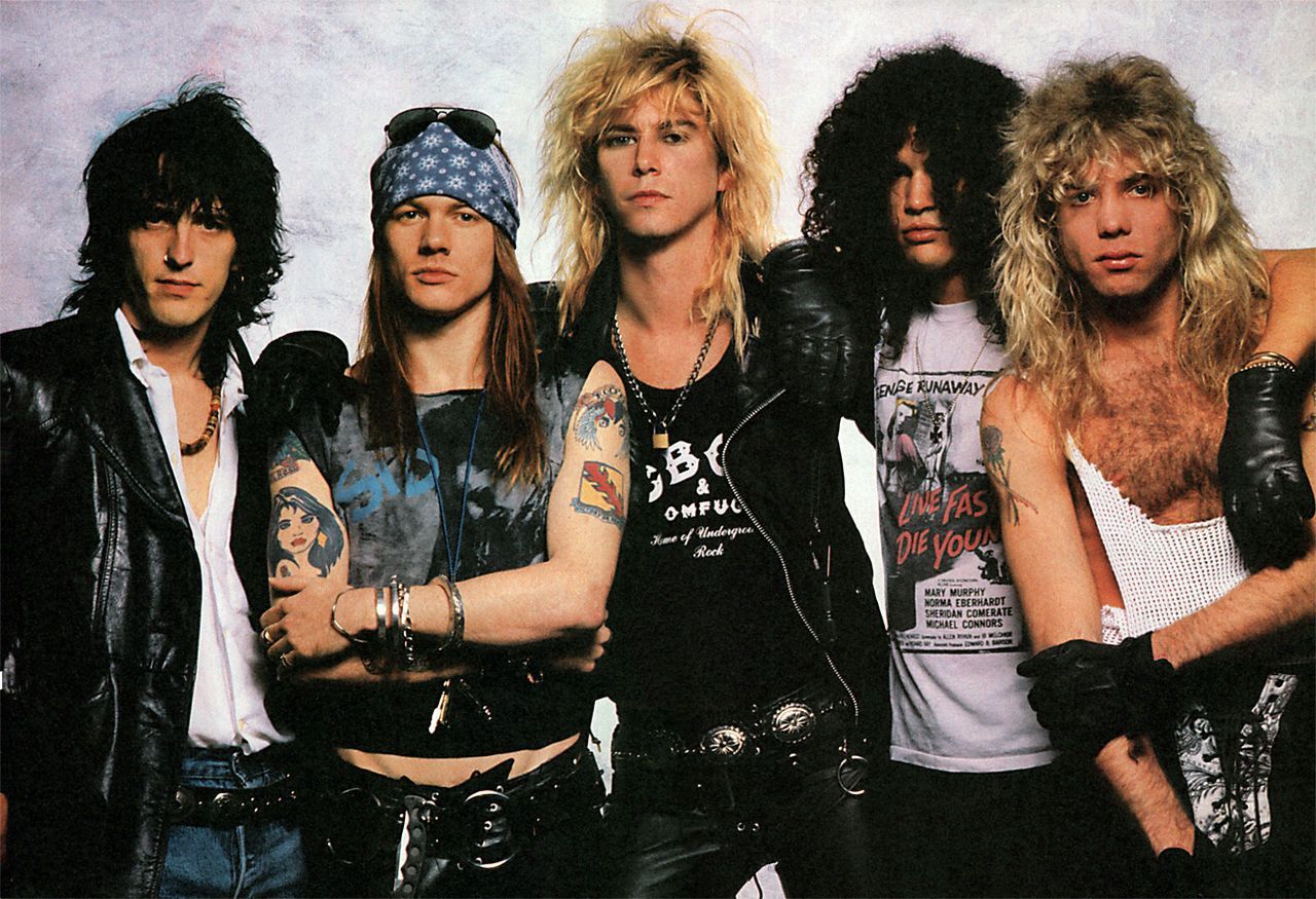 As 12 melhores músicas do Guns N’ Roses - LETRAS.MUS.BR