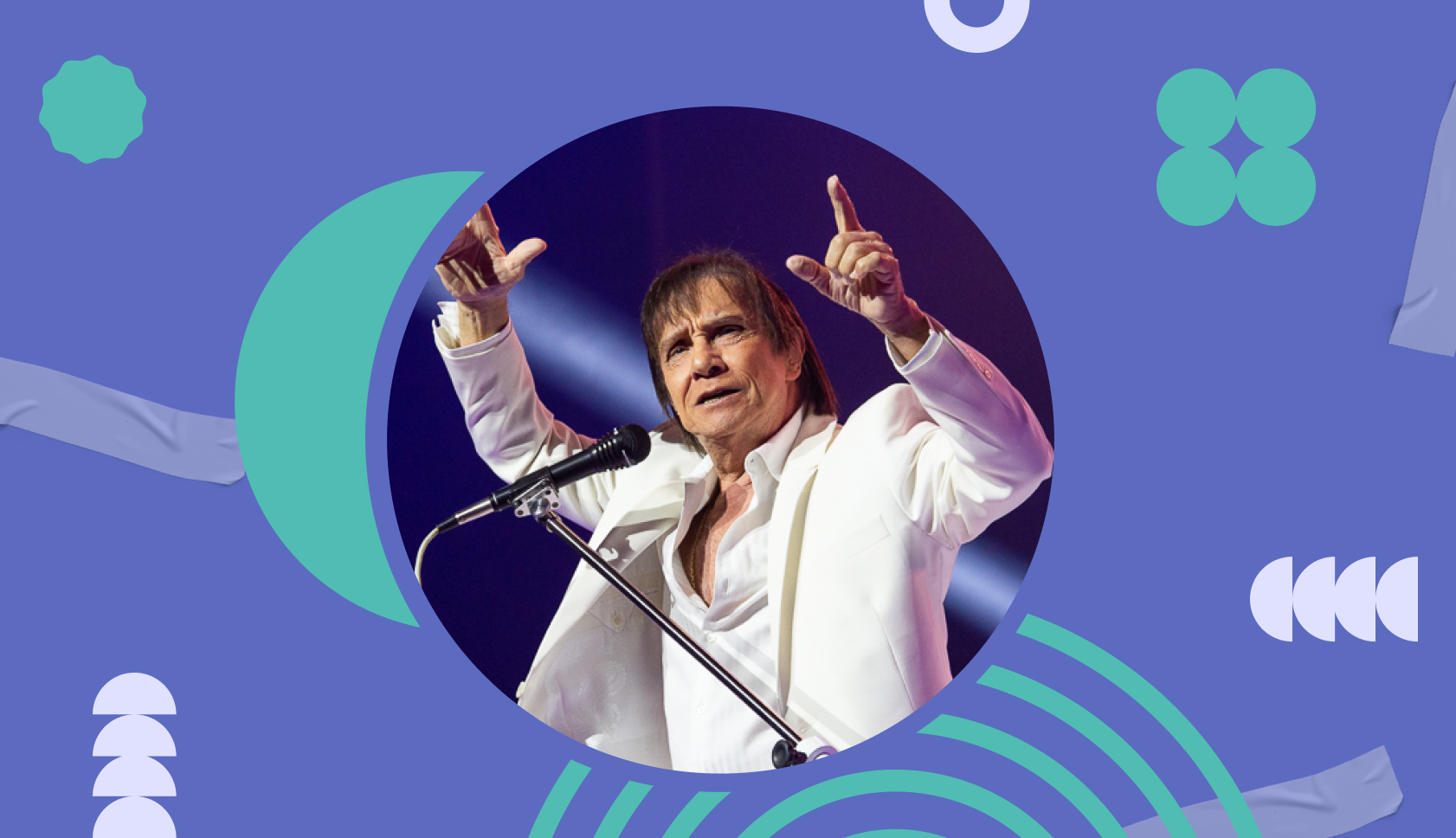 Biografía de Roberto Carlos, el Rey de la música brasileña - LETRAS.COM