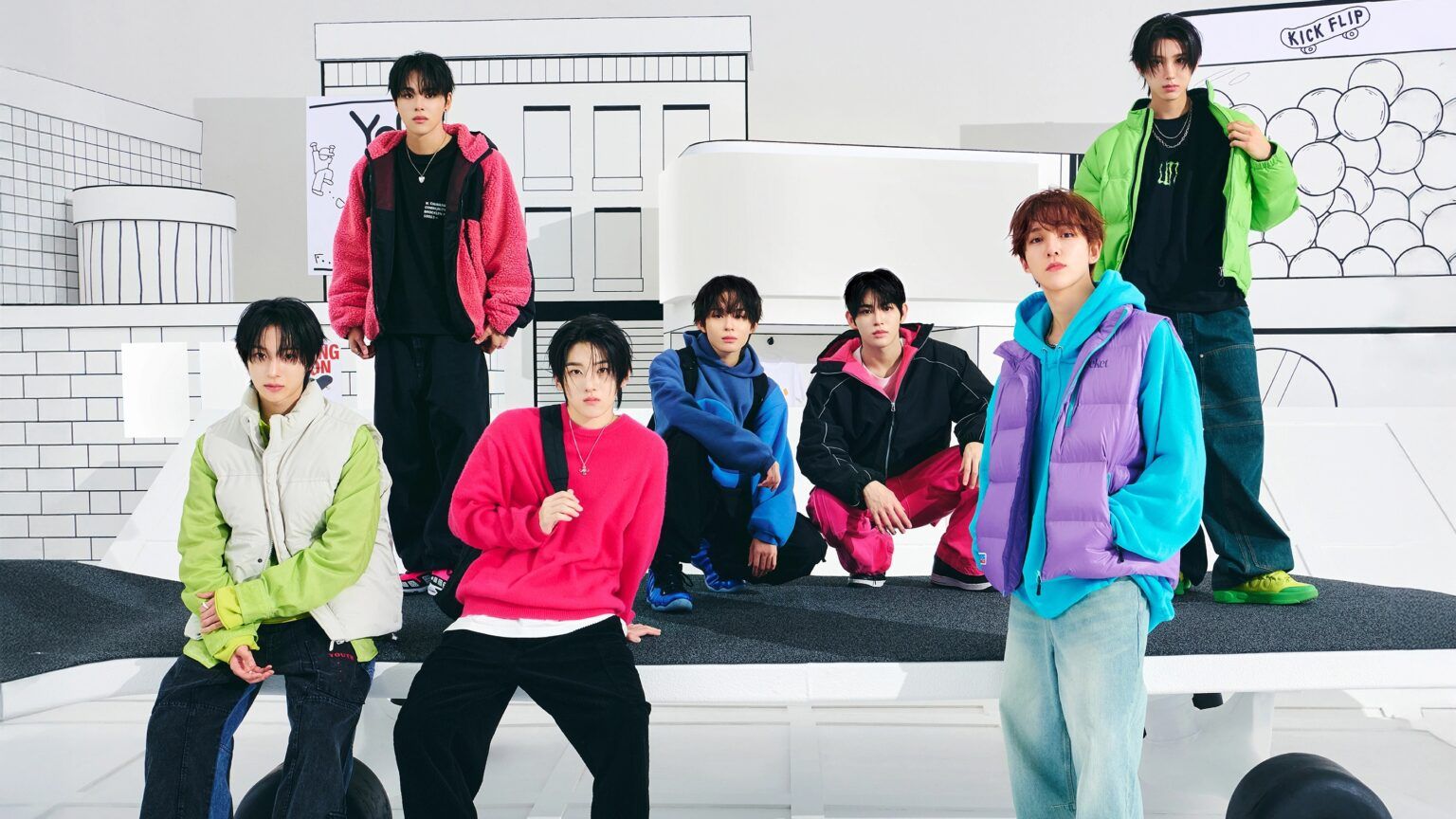 Membros do KickFlip: conheça o novo grupo da JYP Entertainment - LETRAS ...