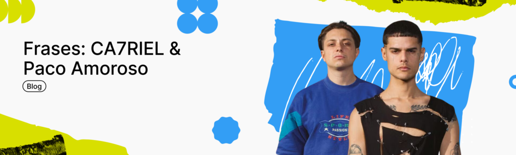 Quiénes son CA7RIEL & Paco Amoroso: el dúo que rompió en Tiny Desk ...