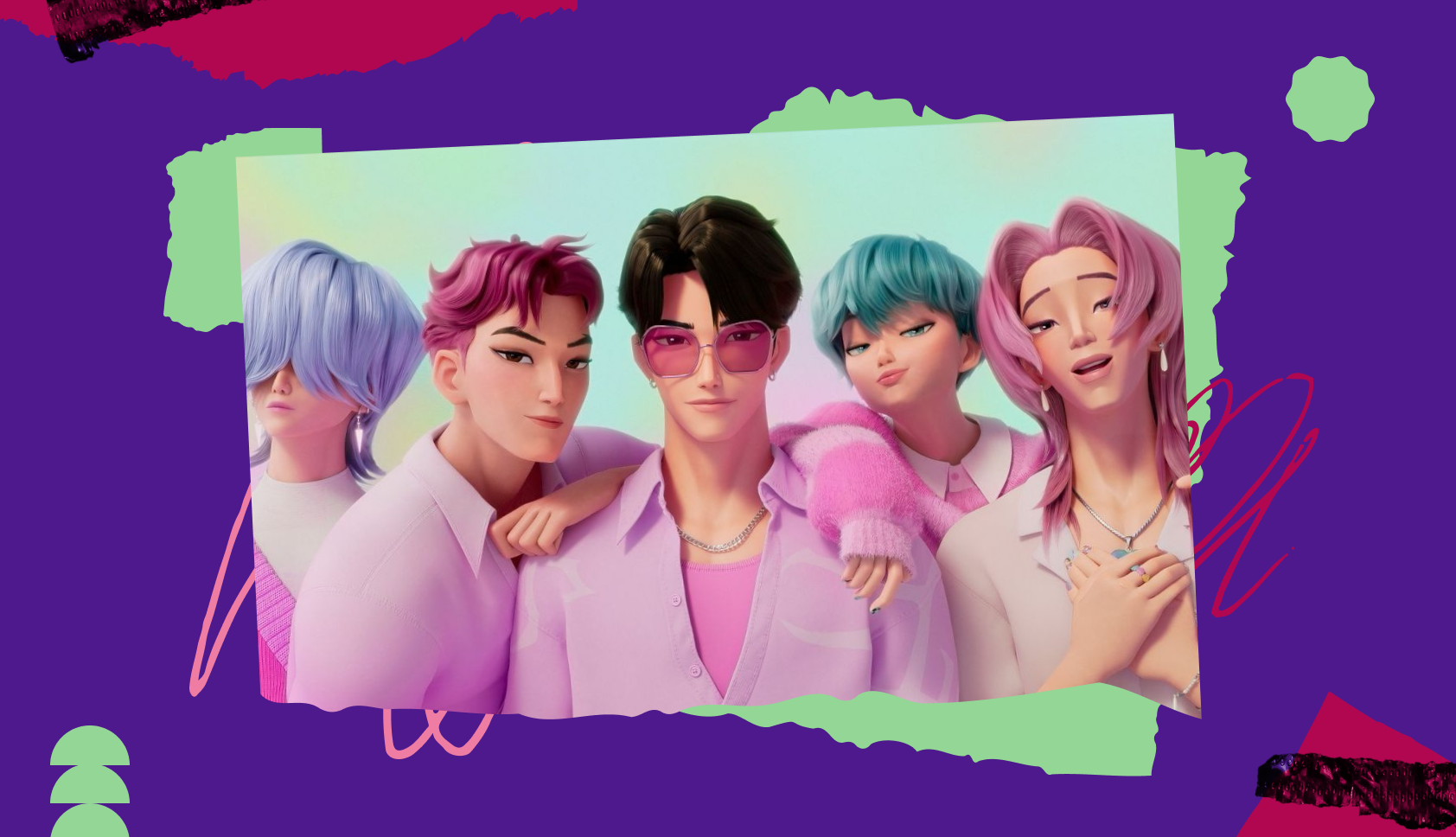 Nombres de los Saja Boys: quién es quién en Las Guerreras de K-pop - LETRAS.COM