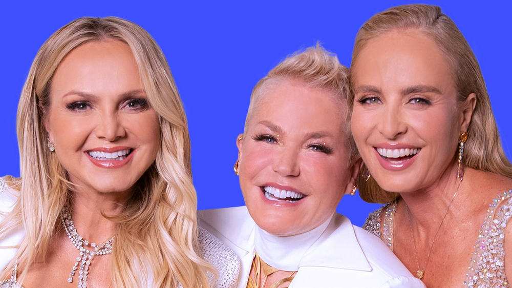Trio icônico: Xuxa, Angélica e Eliana juntas no palco do Criança ...