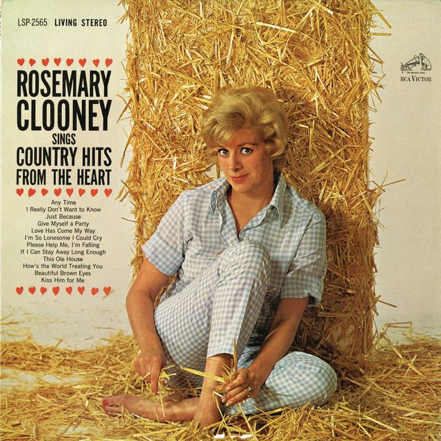 Rosemary Clooney Sings Country Hits From The Heart | Álbum de Rosemary ...