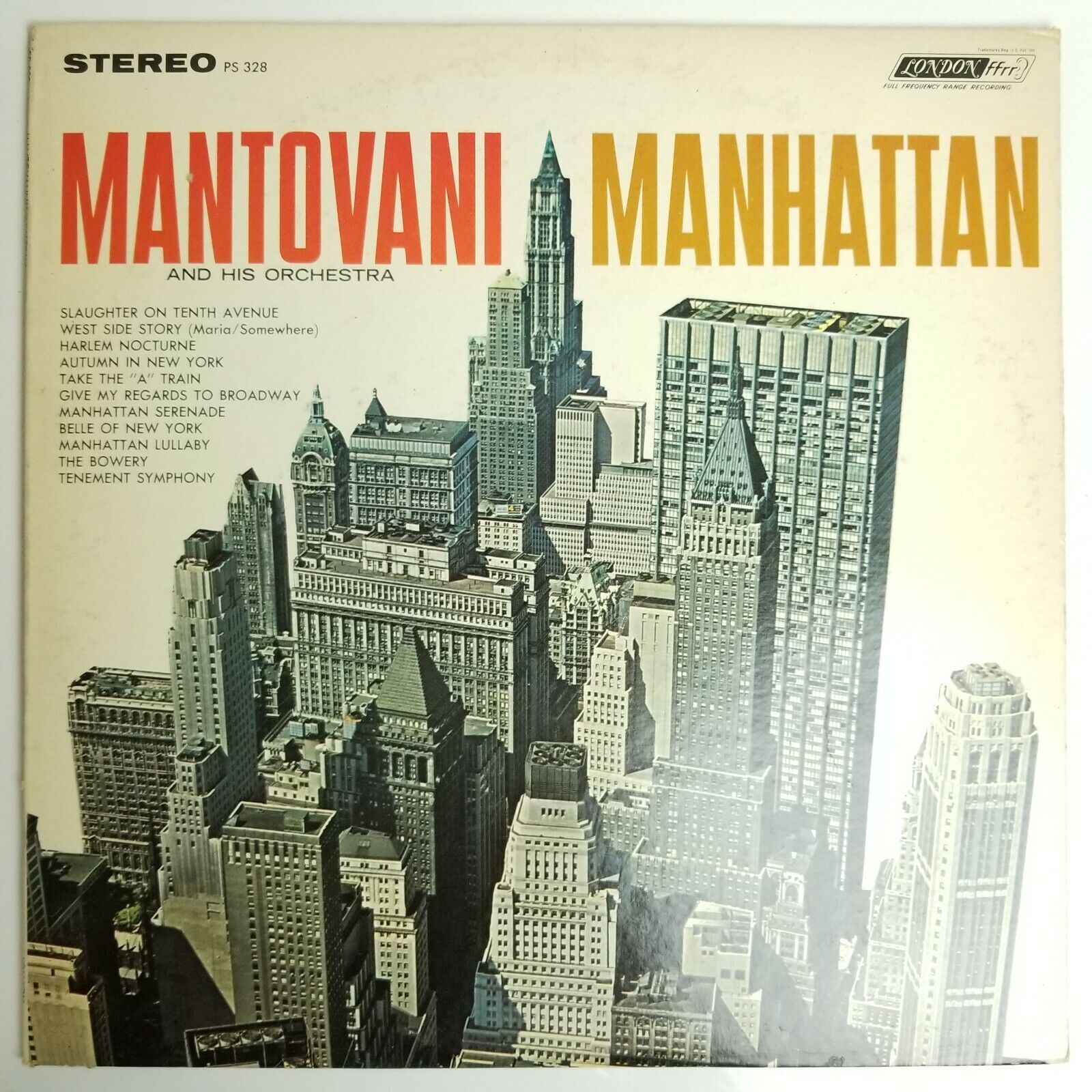 Manhattan | Álbum de The Mantovani Orchestra - LETRAS.COM