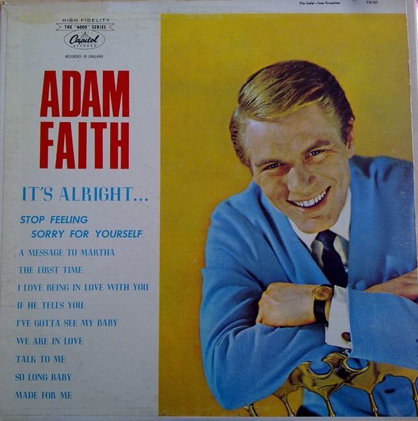 It's Alright | Álbum de Adam Faith - LETRAS.COM