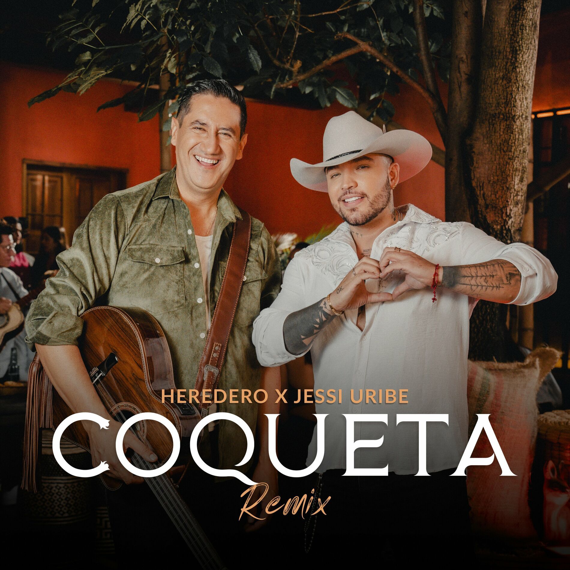 Coqueta (remix) (part. Jessi Uribe) | Single de Heredero - LETRAS.MUS.BR
