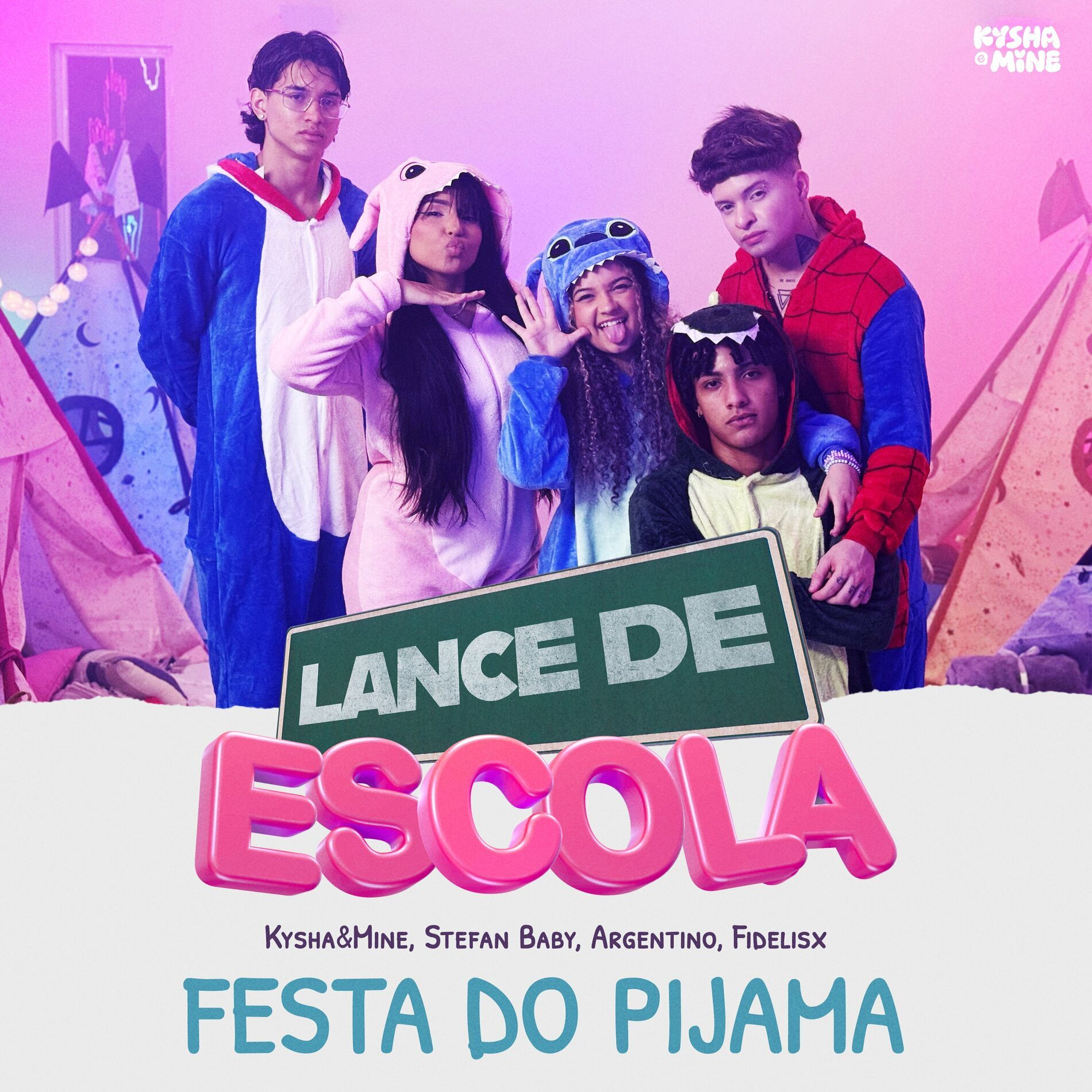 Festa do Pijama (part. Kysha e Mine e Fidelisx) | Single de Stefan Baby ...